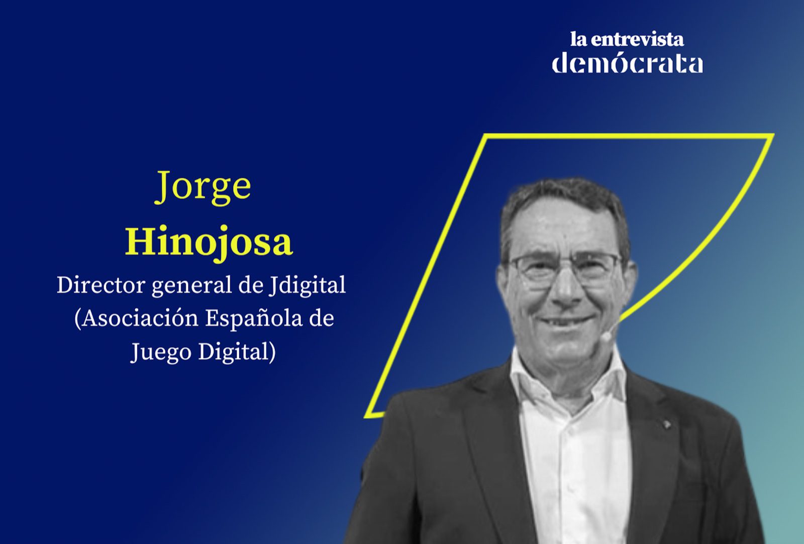 Jorge Hinojosa, director general de Jdigital, sobre la regulación del juego: "No hay urgencia ni ...