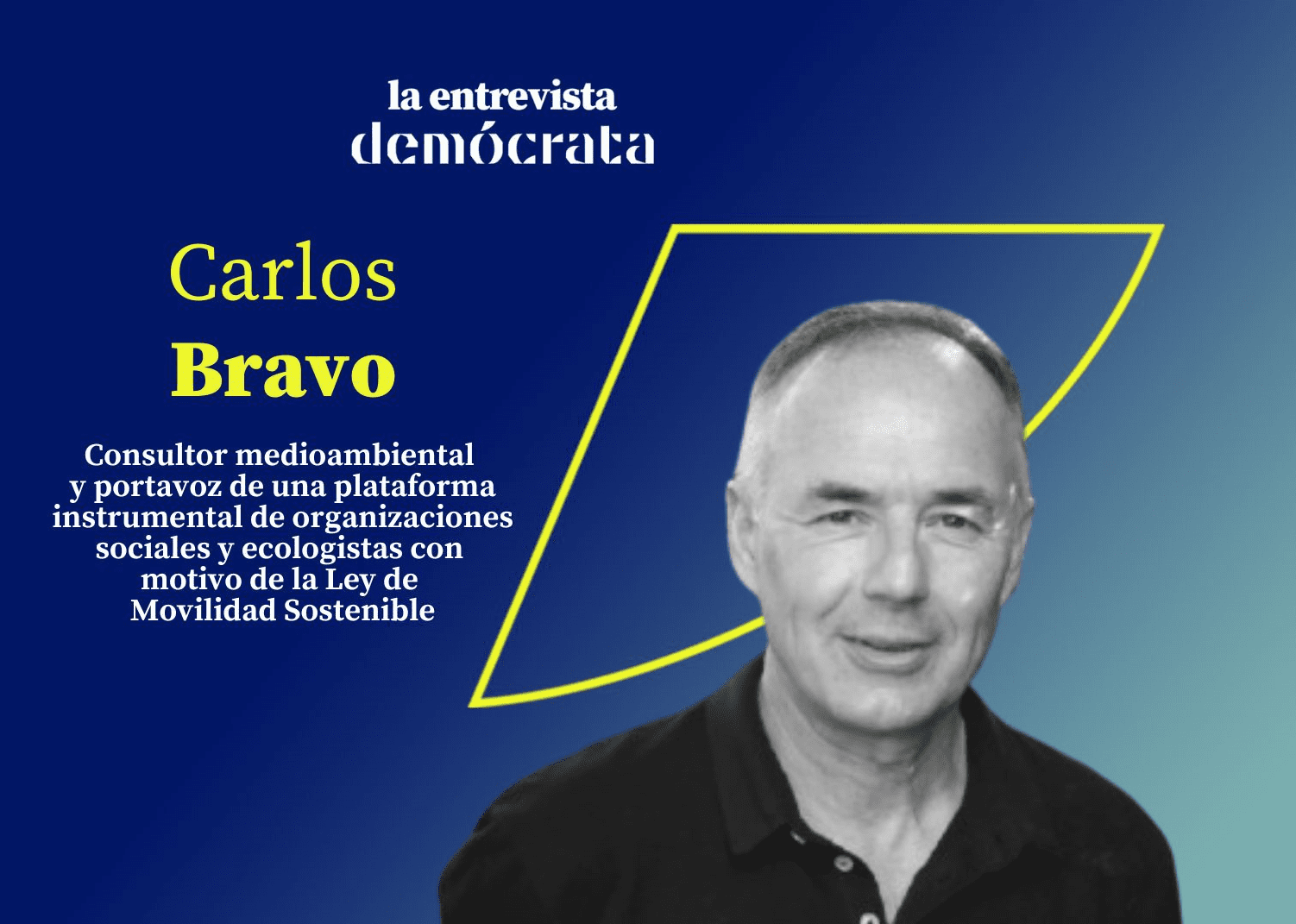 Carlos Bravo: "La Ley de Movilidad Sostenible tiene que tener objetivos y plazos, no ser un ...